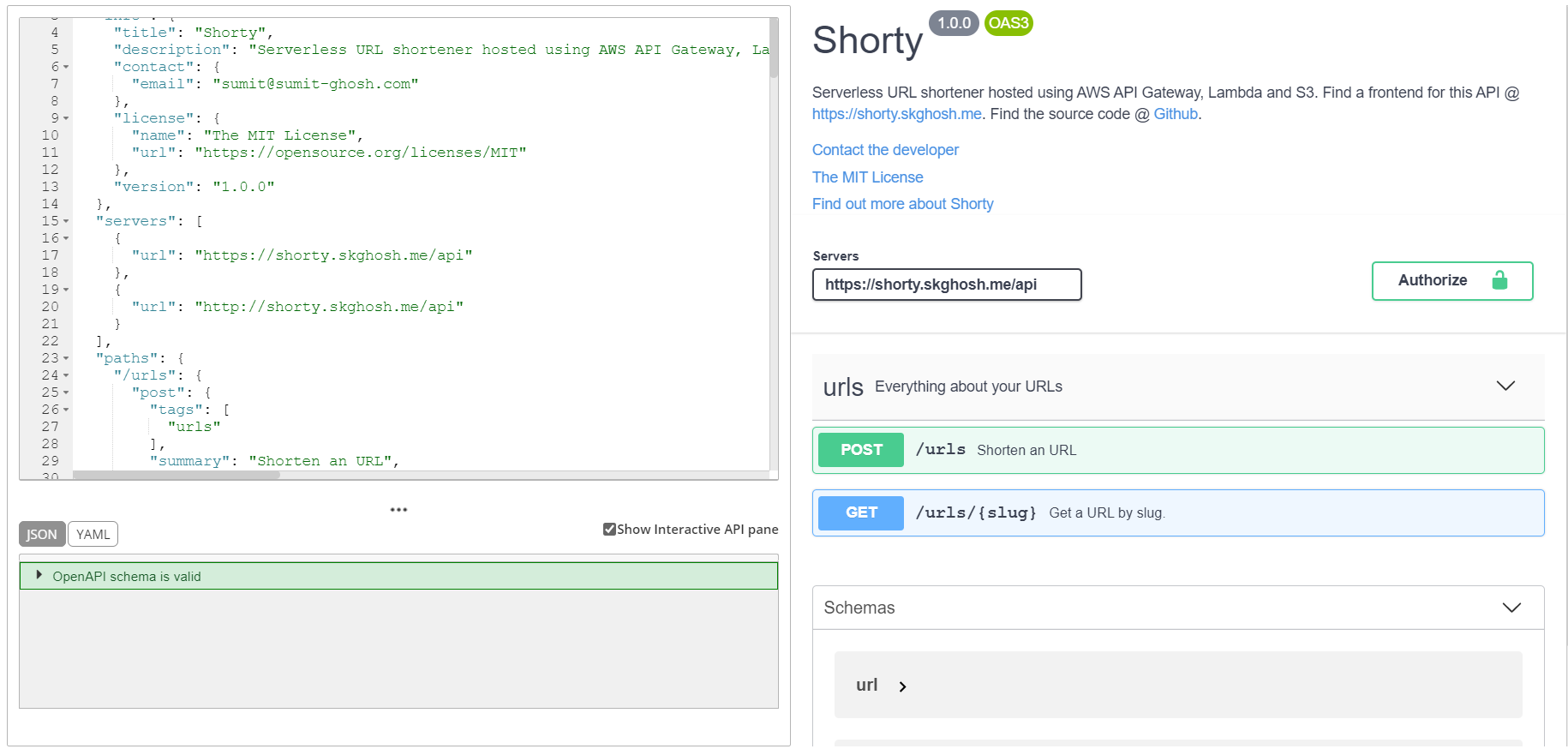 Create a REST API model